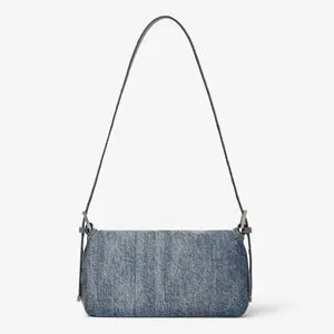 Fendi Baguette® 26424 Light Blue Denim Bag